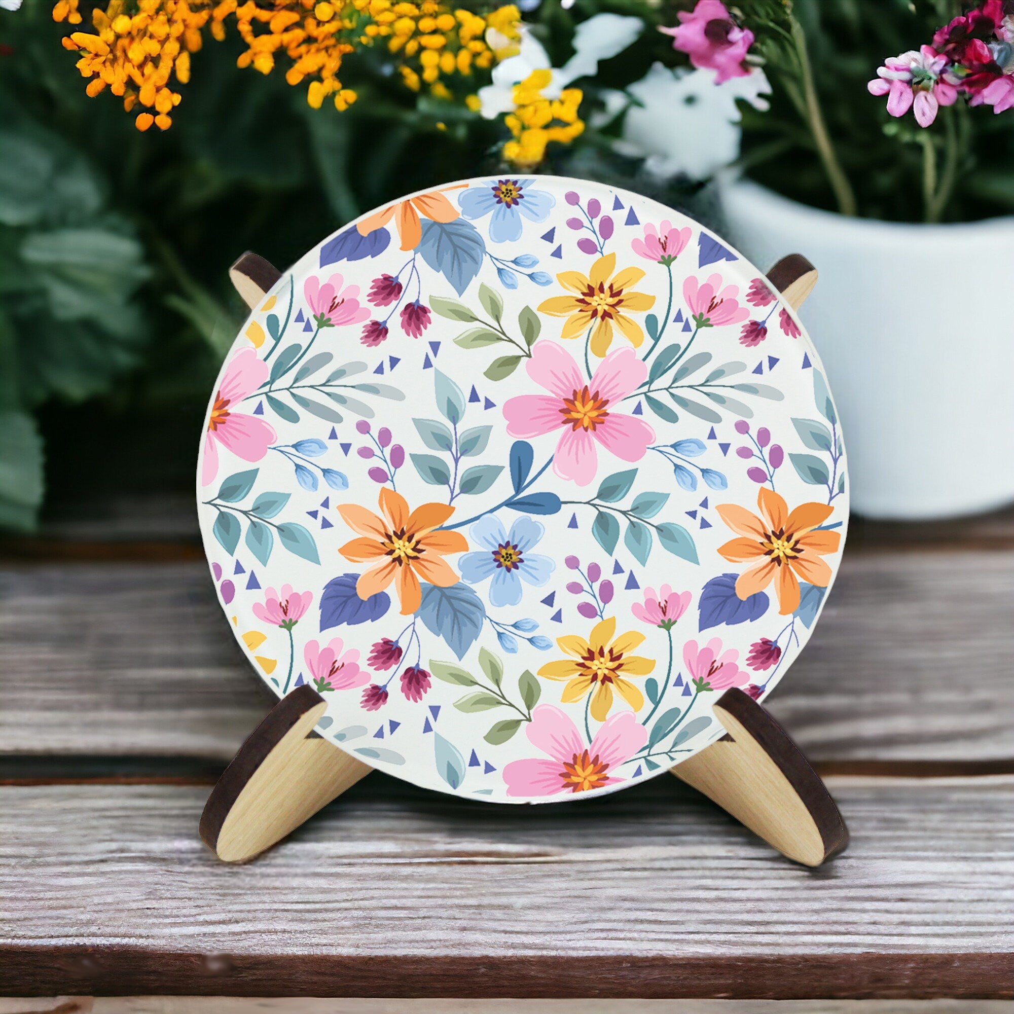 Round Glass Coasters – Purely Home Trade